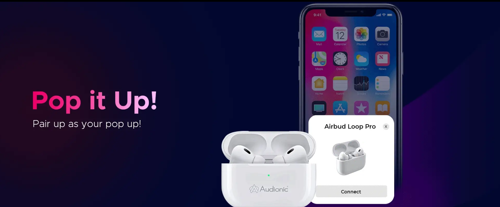 Audionic Airbud Loop Pro Wireless Earbuds Price in Pakistan 2025 | Priceoye