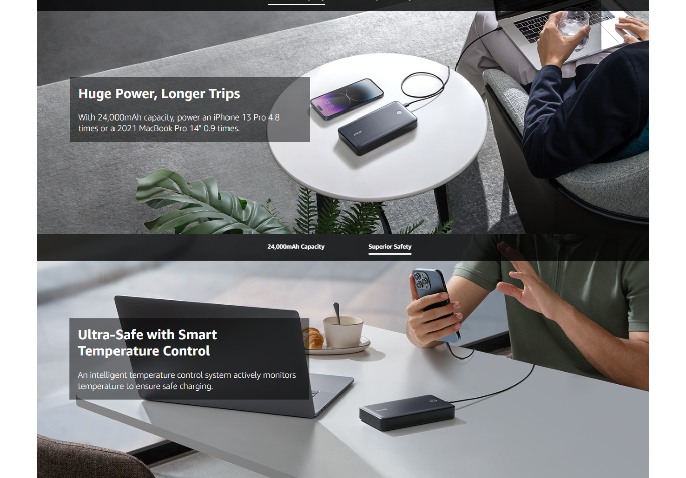 Anker 537 PowerBank 65w 24000mah Price in Pakistan 2025 | Priceoye