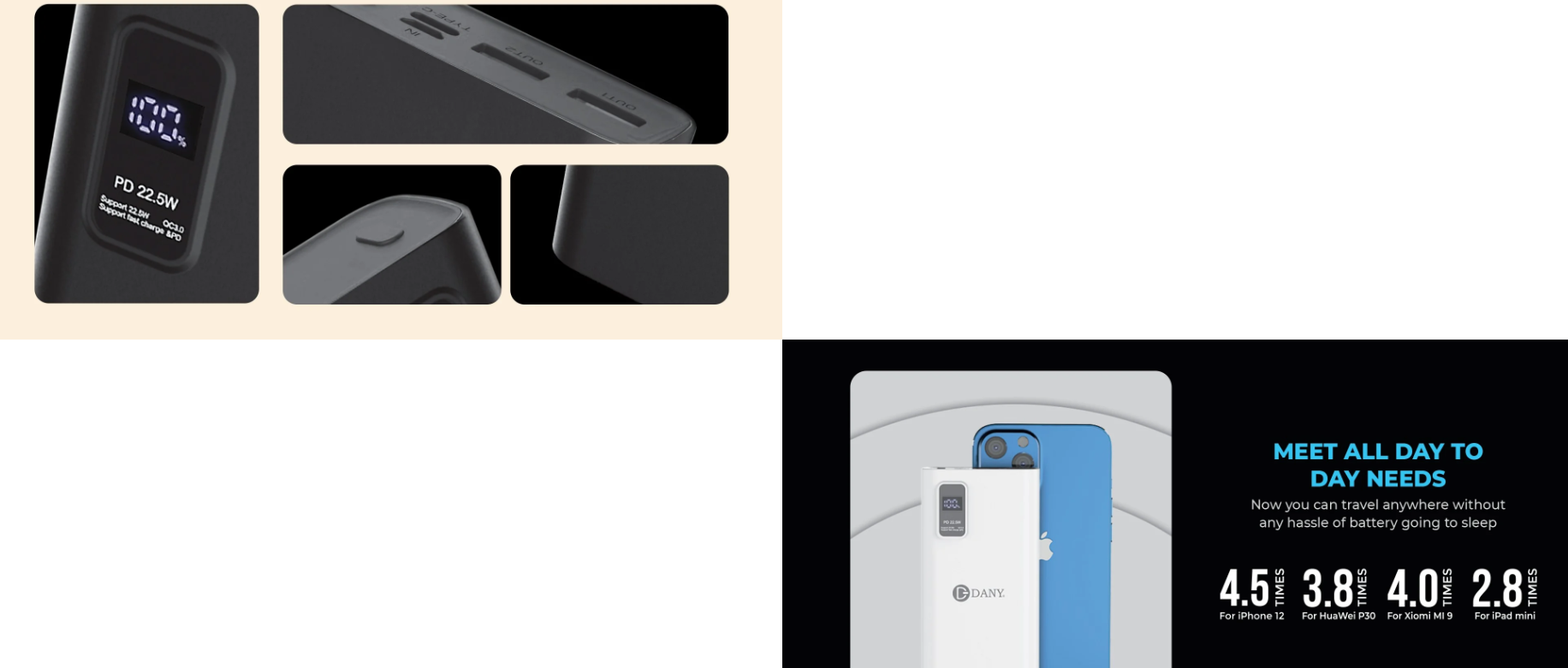 Dany TITAN T-100 Power Bank 20000 mAh Price in Pakistan 2026 | Priceoye