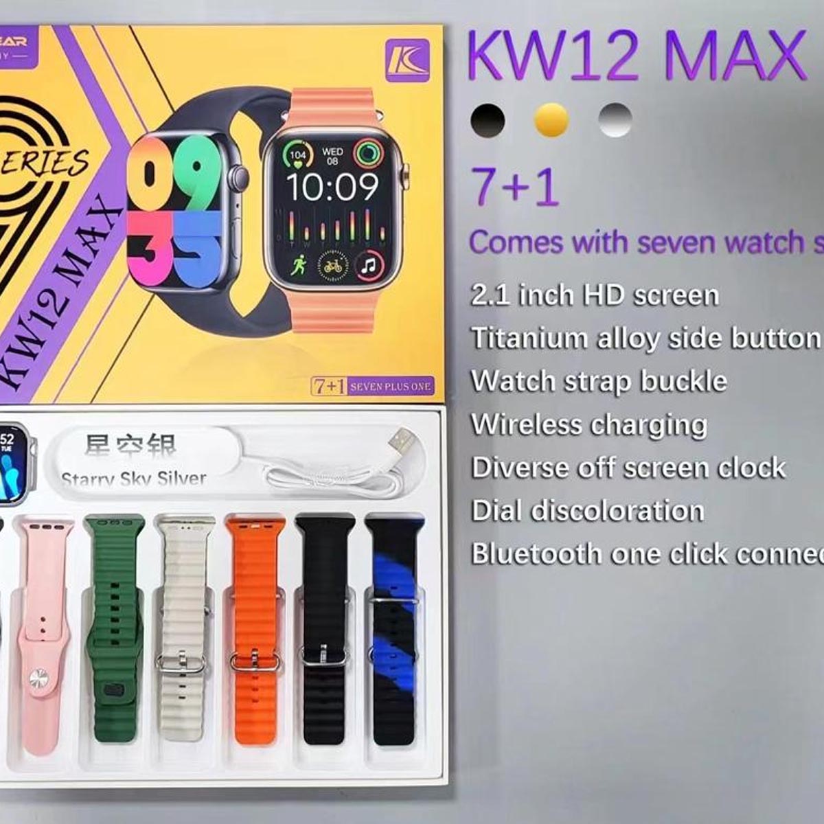 KW12 Max Smart Watch Price in Pakistan 2025 | Priceoye