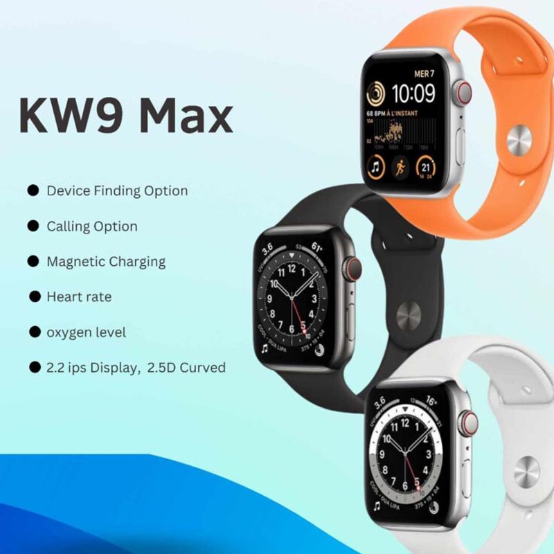 KW9 MAX Smart Watch Price in Pakistan 2025 | Priceoye