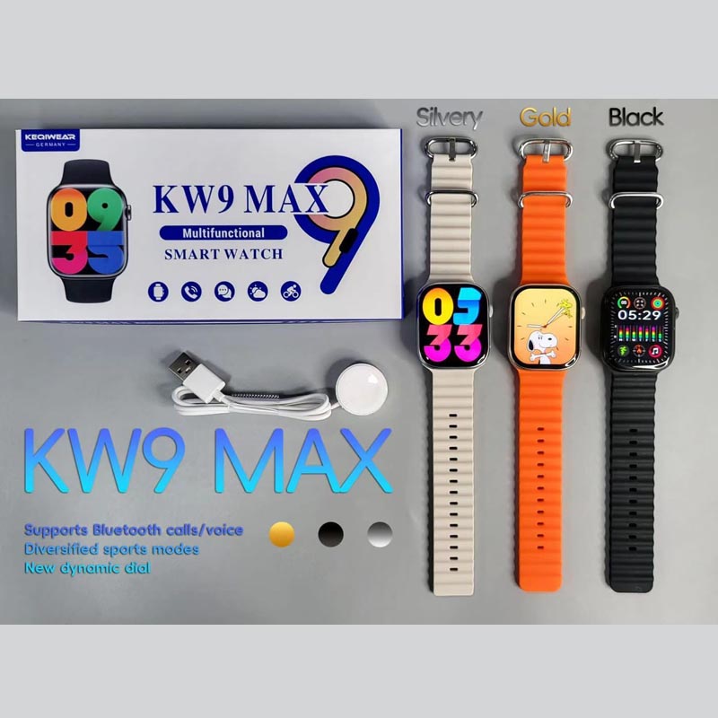KW9 MAX Smart Watch Price in Pakistan 2025 | Priceoye
