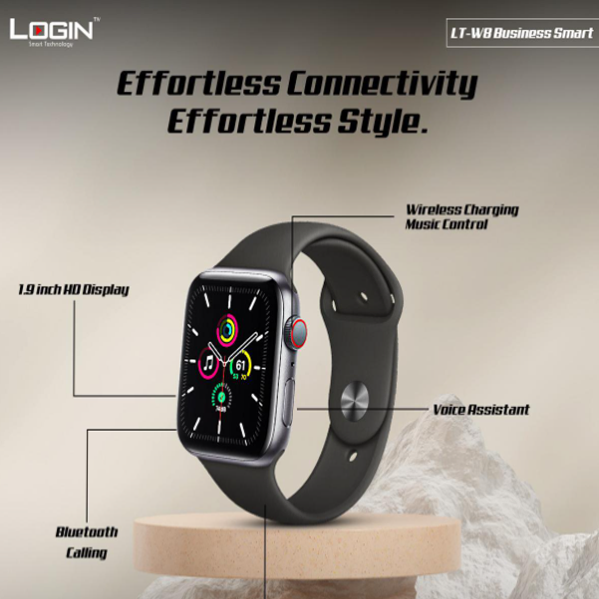 LOGIN LT-W8 Business Smartwatch Price in Pakistan 2025 | Priceoye