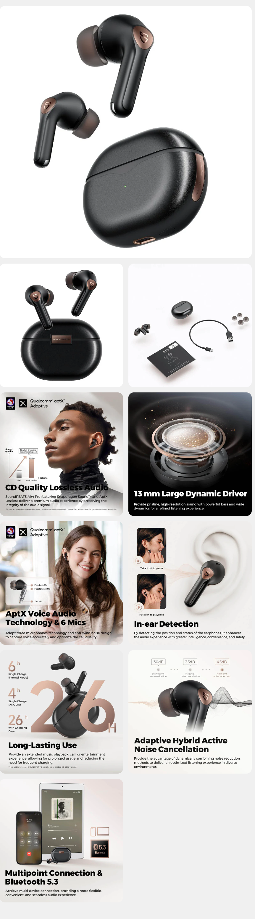 Soundpeats Air4 Pro Wireless Earbuds Price in Pakistan 2025 | Priceoye