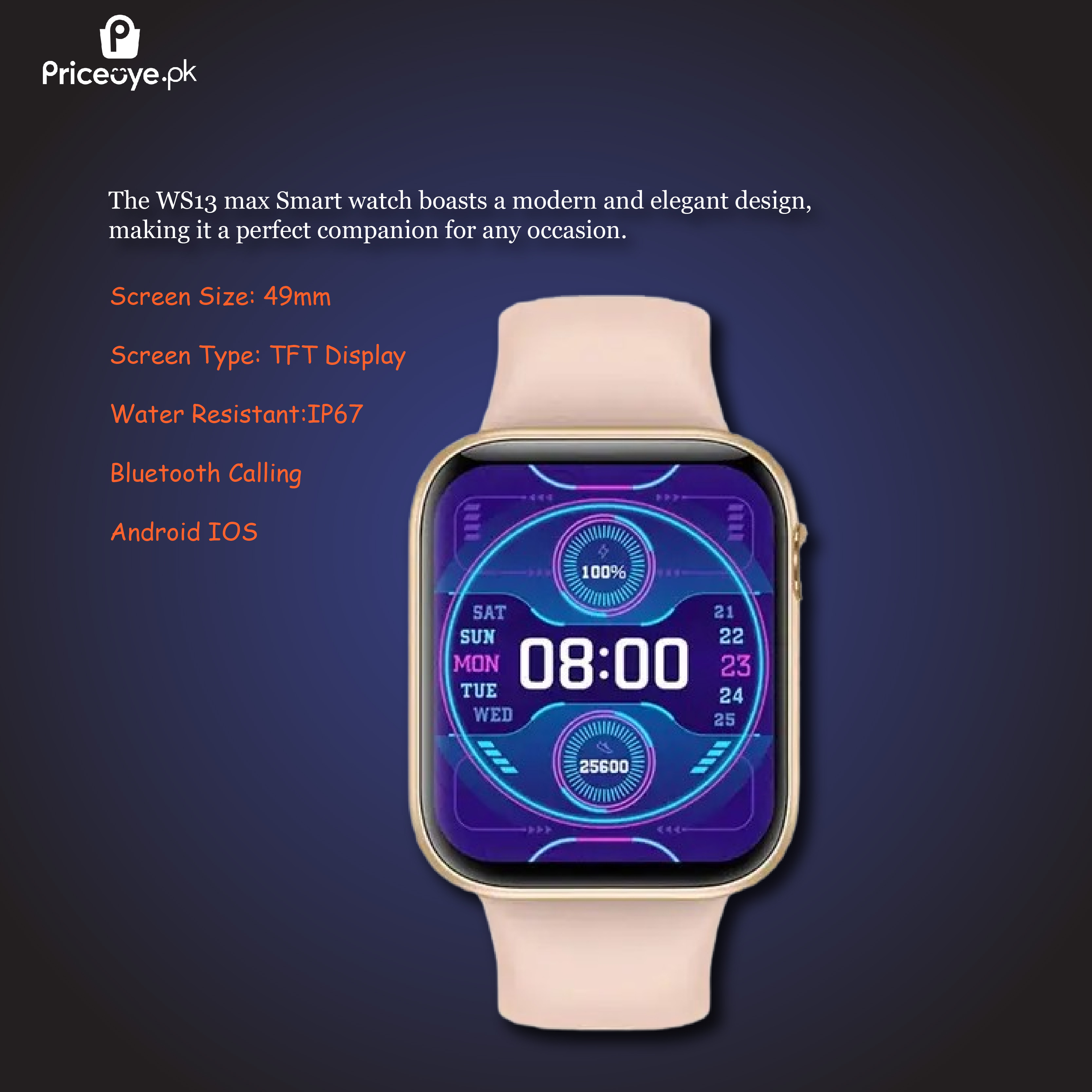 Ws13 Max Smart Watch Price in Pakistan 2025 | Priceoye